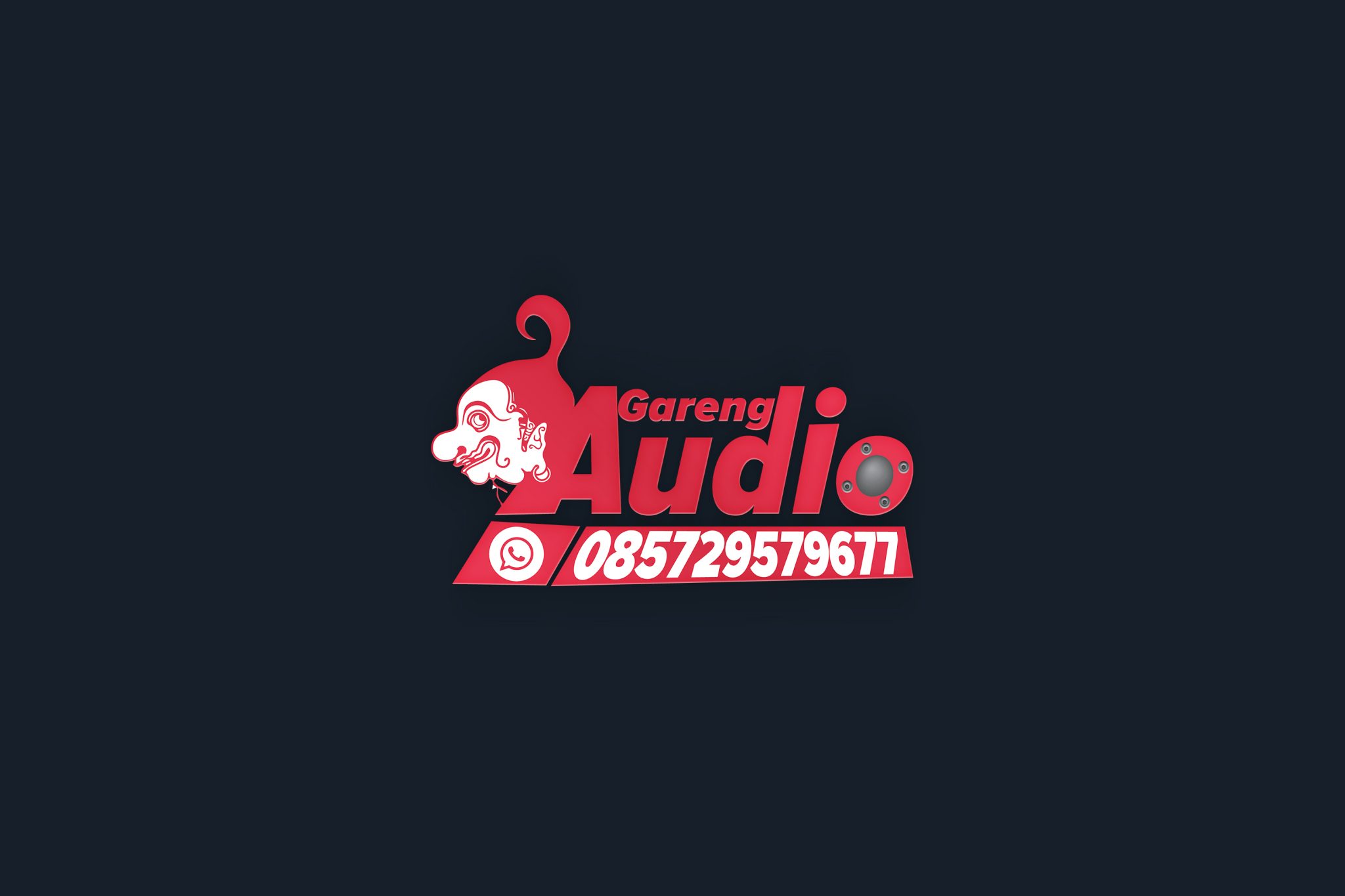 Logo Gareng Audio Sound System - Jasalogocepat.com