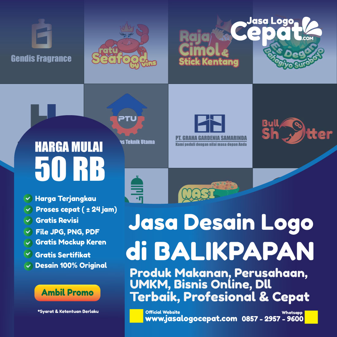 Kuatkan Usaha Di Balikpapan Dengan Desain Logo Profesional Yang Tepat ...