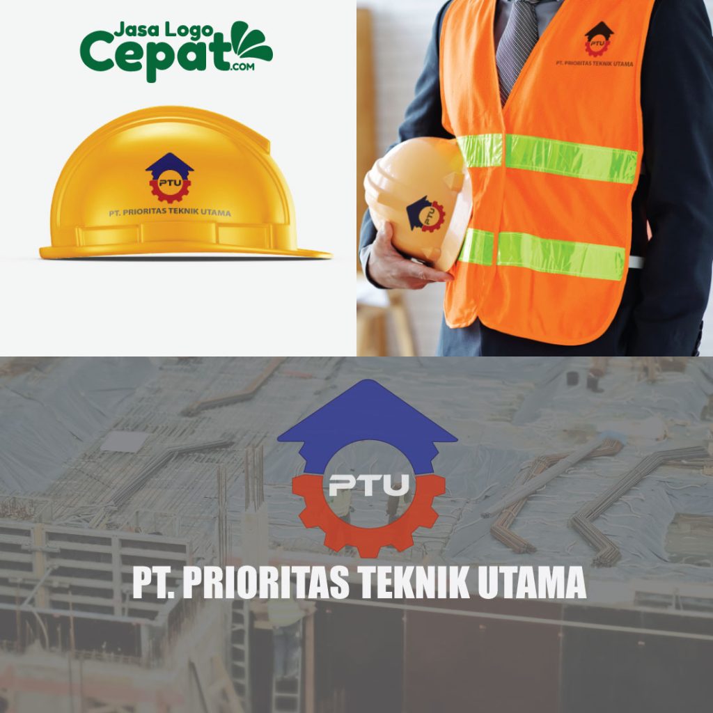 Logo Perusahaan Prioritas Teknik Utama - Jasalogocepat.com