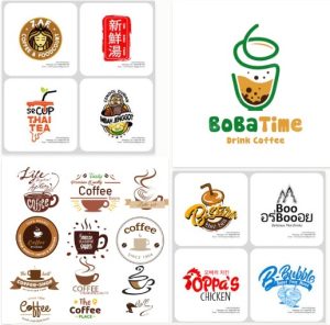 8 Contoh Ide Logo Minuman Kekinian Dan Aesthetic Yang Tingkatkan ...