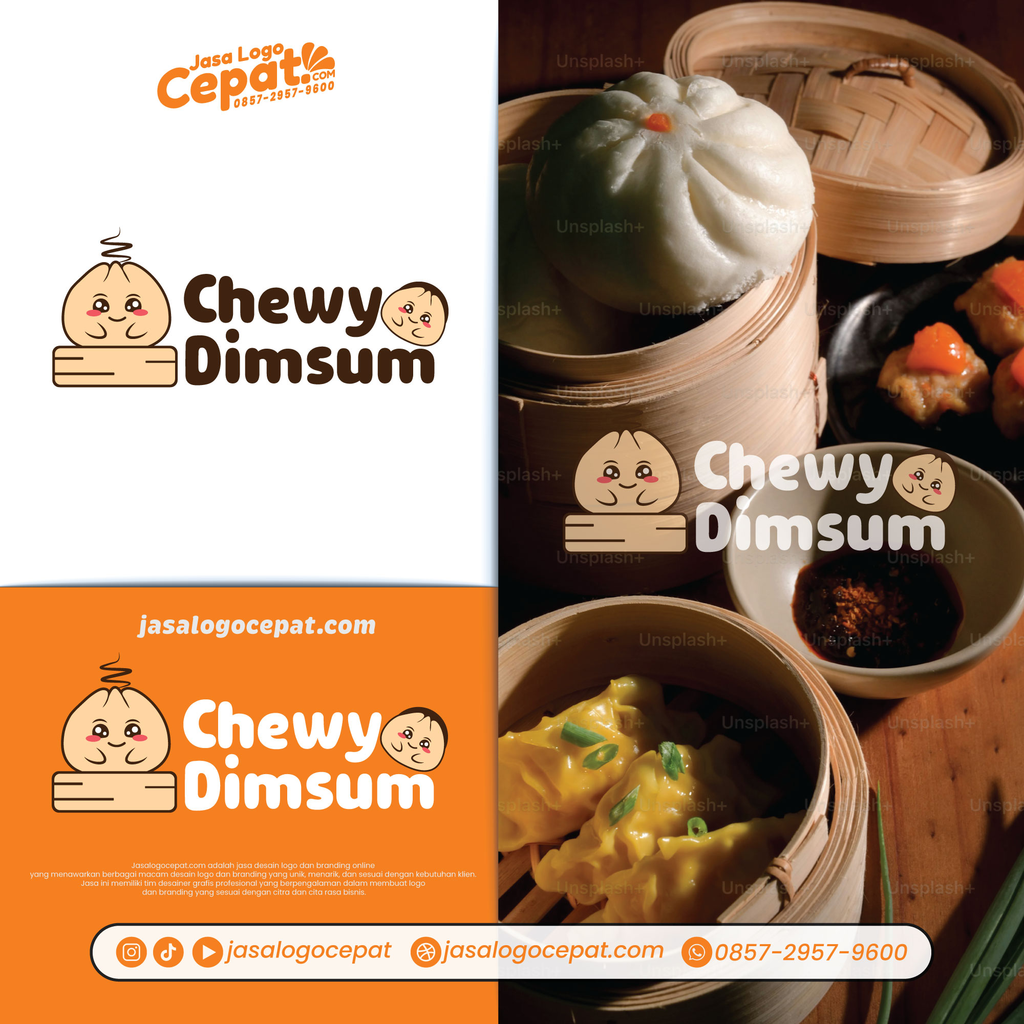 1155# Desain Logo Dimsum Keren Gratis Daftar Menu - Jasalogocepat.com