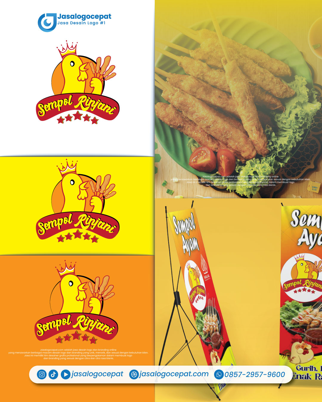 2131# Rinjani Sempol : Logo Sempol Ayam PNG Keren - Jasalogocepat.com