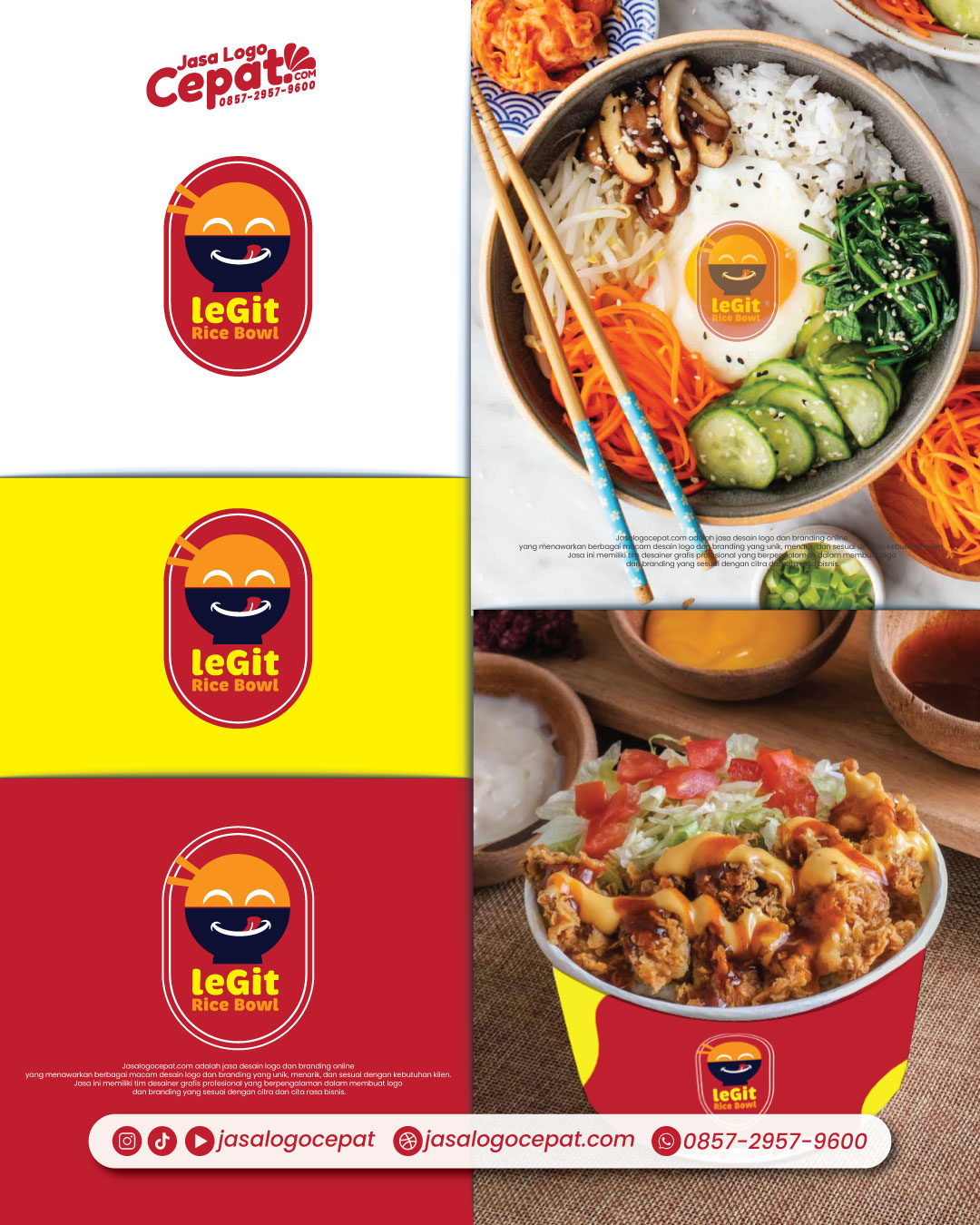 2141# Legit: Gambar Desain Logo Rice Bowl PNG - Jasalogocepat.com